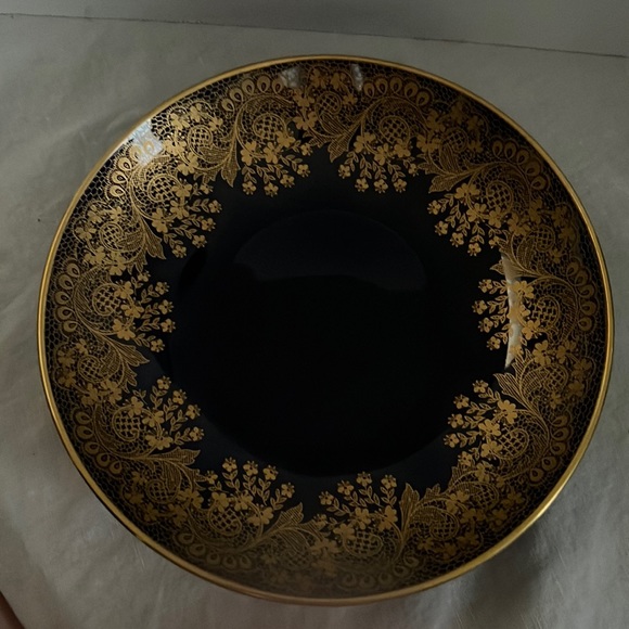 Echt Colbalt | Dining | Beautiful Dark Glossy Blue Cobalt Dessert Plate ...